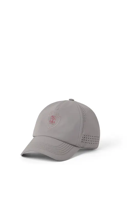 Brunello Cucinelli Baseball Cap With Logo - Grey