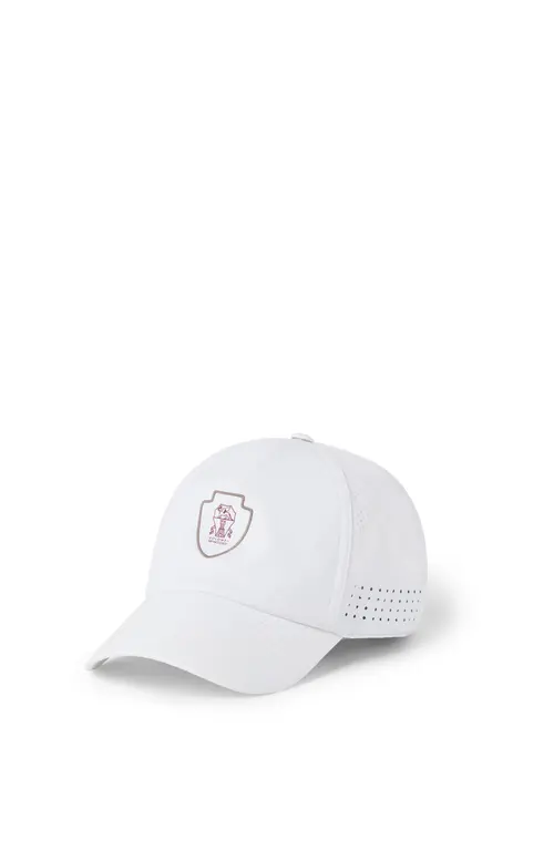 Brunello Cucinelli Baseball Cap With Logo - White