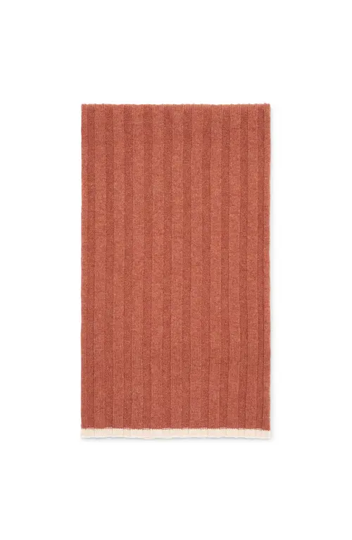 Brunello Cucinelli Cashmere Scarf - Orange