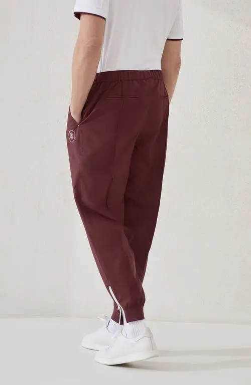 Brunello Cucinelli Nylon Trousers - Amaranth