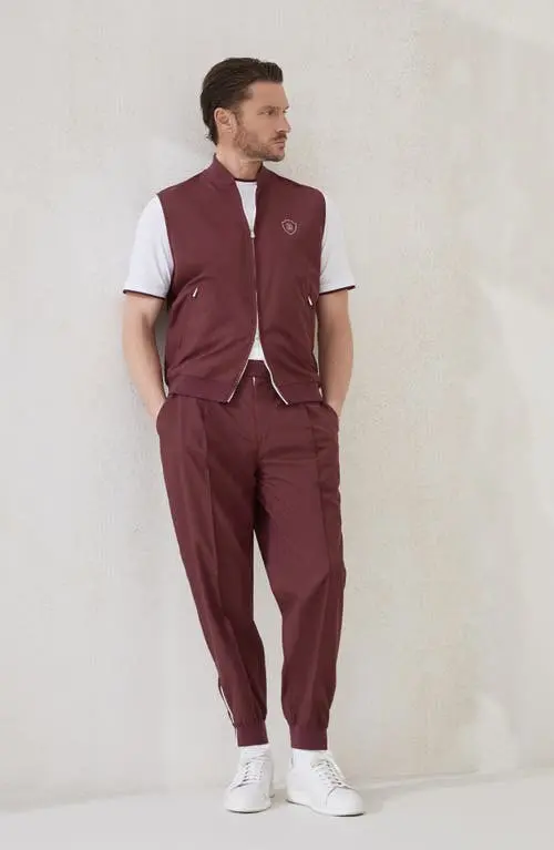 Brunello Cucinelli Nylon Trousers - Amaranth
