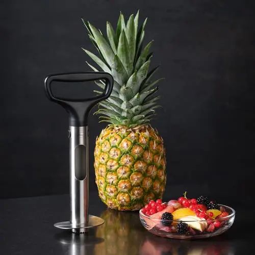 ROSLE Professional Stainless Steel Pineapple Cutter