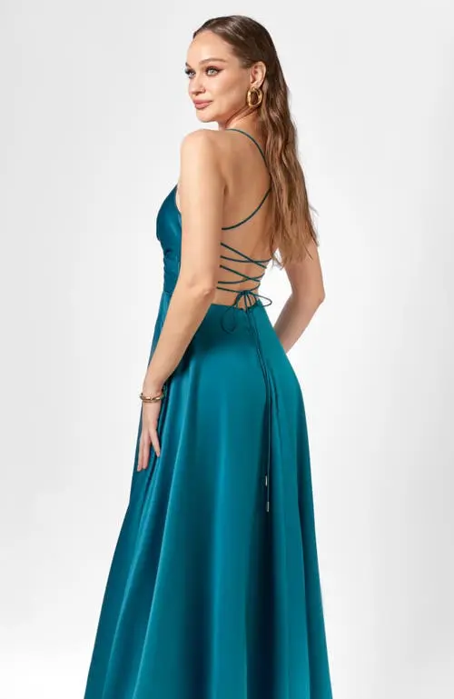 BARIANO Hanna Open Back A-line Gown