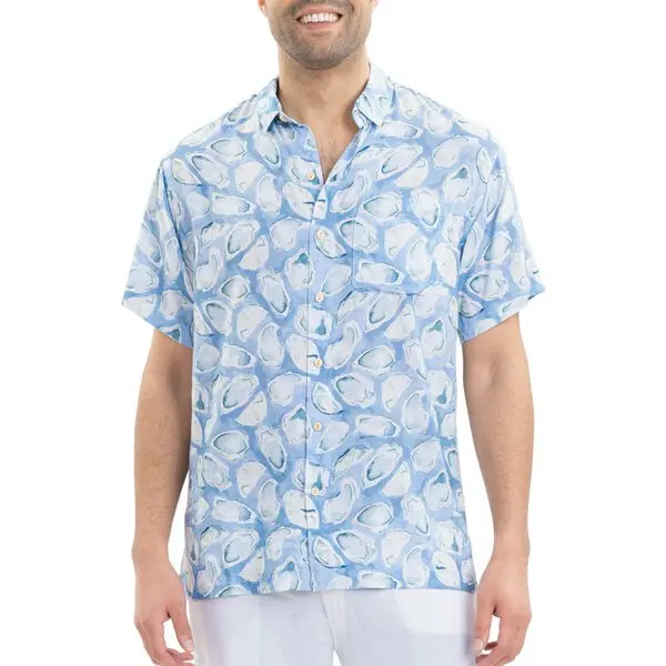 Kenny Flowers The Nanshucketshort Sleeve Shirt - Light Blue
