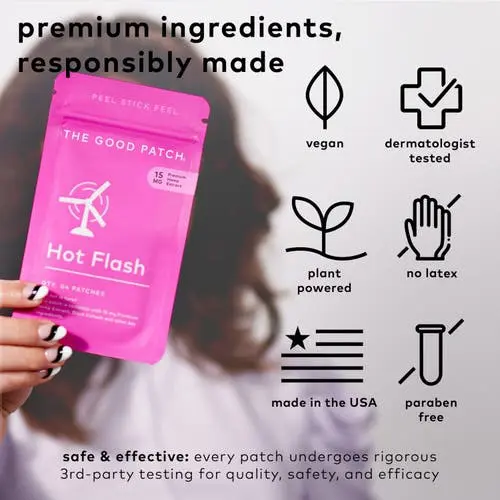 THE GOOD PATCH Hot Flash Wellness Patch