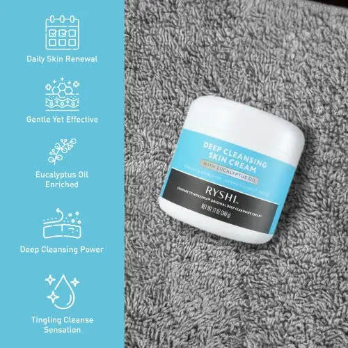 PURSONIC Deep Cleansing Skin Cream With Eucalyptus Oil