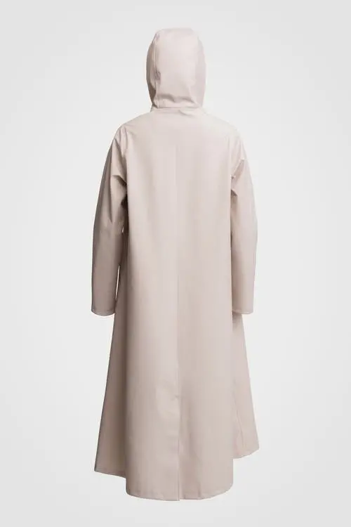 Stutterheim Mosebacke Long Raincoat - Light Sand
