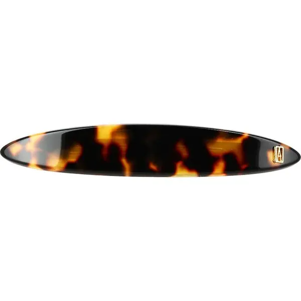 Alexandre De Paris Solferino Acetate Barrette - Brown