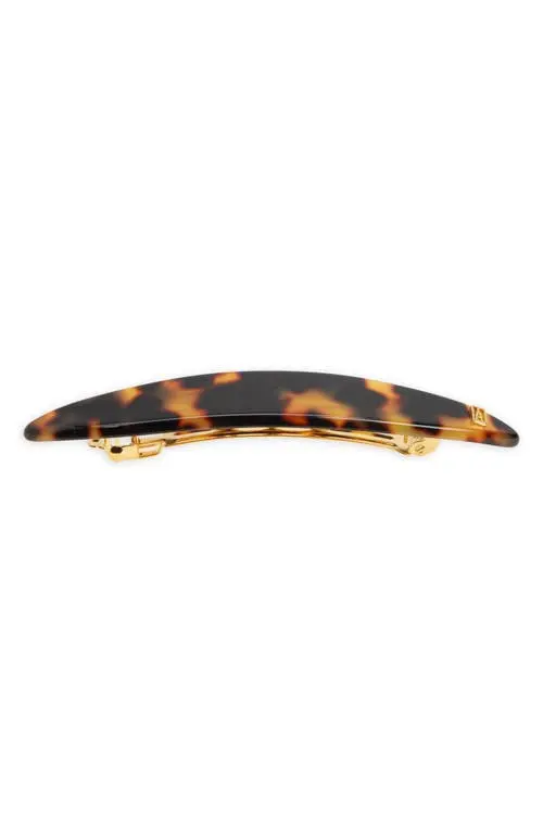 Alexandre De Paris Solferino Acetate Barrette - Tortoise