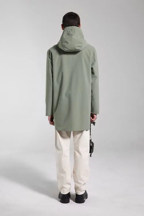 Stutterheim Stockholm Lightweight Zip Raincoat - Comet