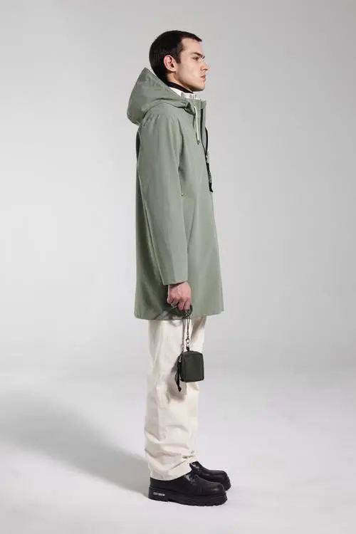 Stutterheim Stockholm Lightweight Zip Raincoat - Comet