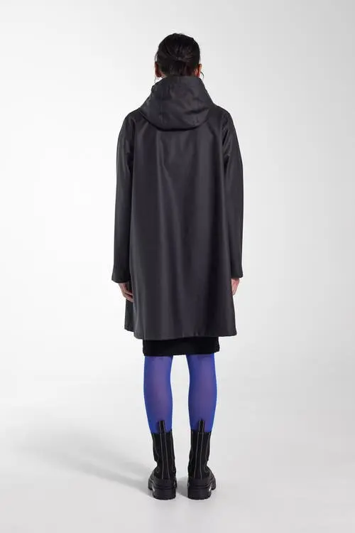 Stutterheim Mosebacke Lightweight Raincoat - Black