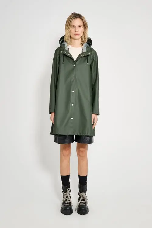 Stutterheim Mosebacke Lightweight Raincoat - Green