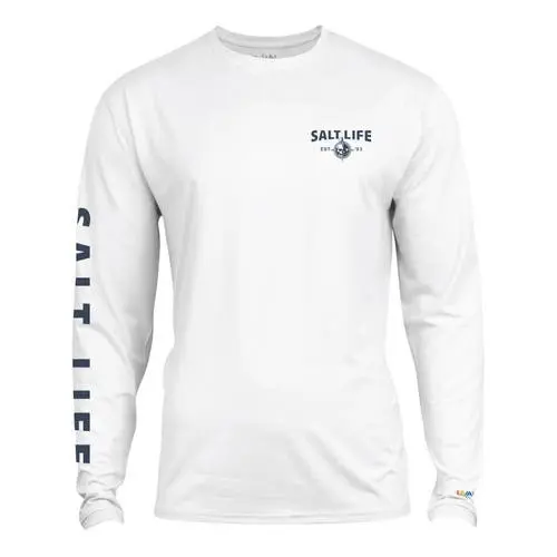 SALT LIFE Heavy Seas Performance Long Sleeve Tee