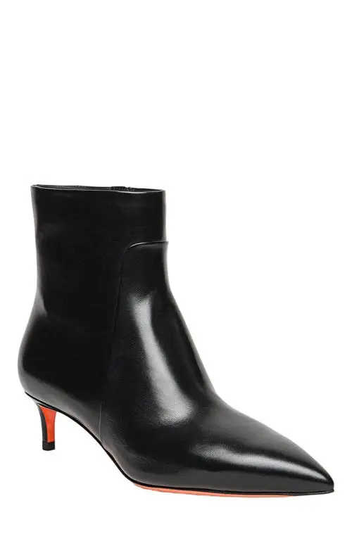 Santoni Leather Ankle Boot