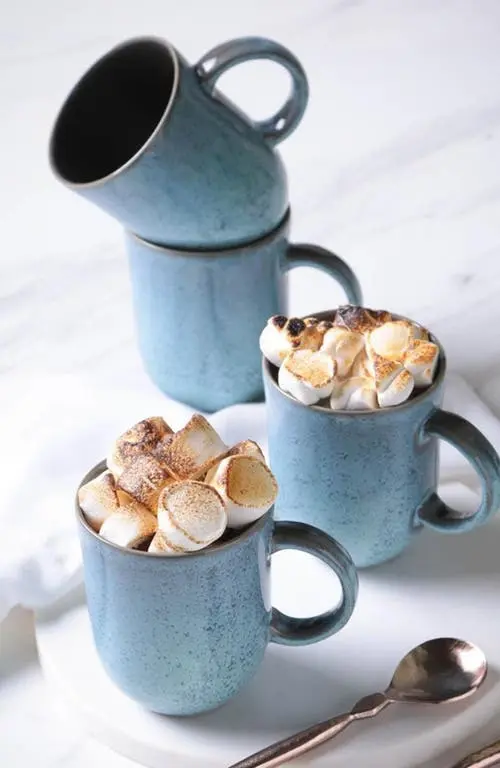 PORTO BRASIL Coup Mug Set Of 4 - Breeze