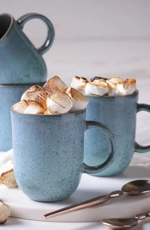 PORTO BRASIL Coup Mug Set Of 4 - Breeze