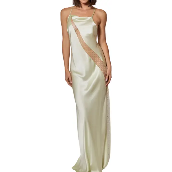 Kiki De Montparnasse Merci Asymmetric Gown - Beurre