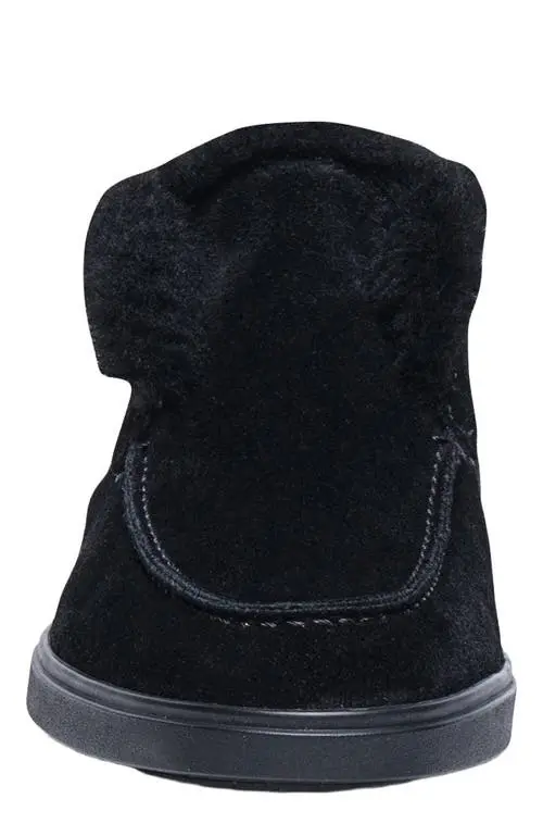 Santoni Suede Desert Boot - Black