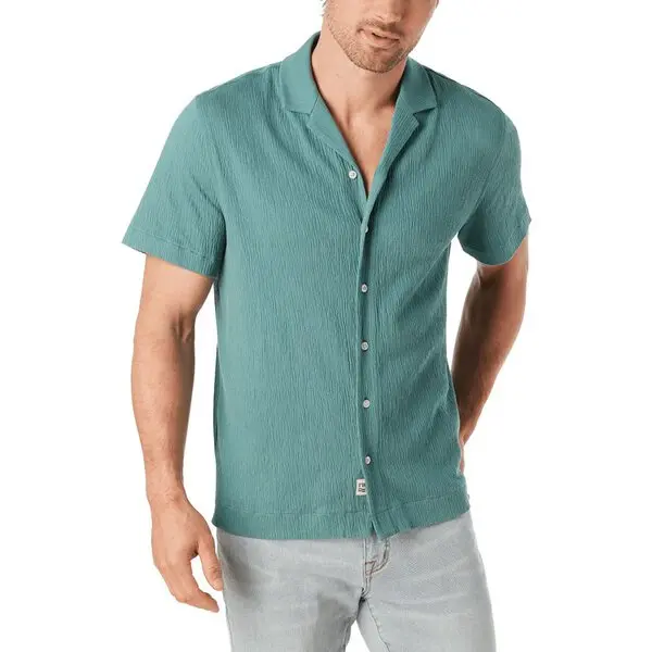 FAIR HARBOR Babylon Camp Shirt - Sea Green