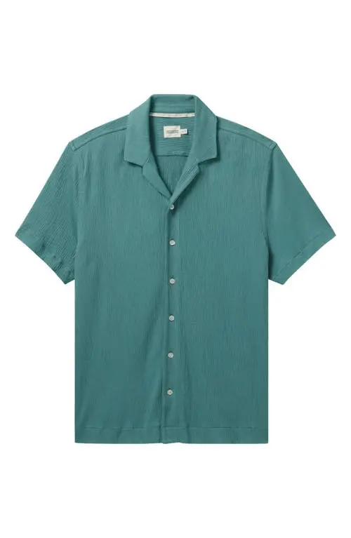 FAIR HARBOR Babylon Camp Shirt - Sea Green