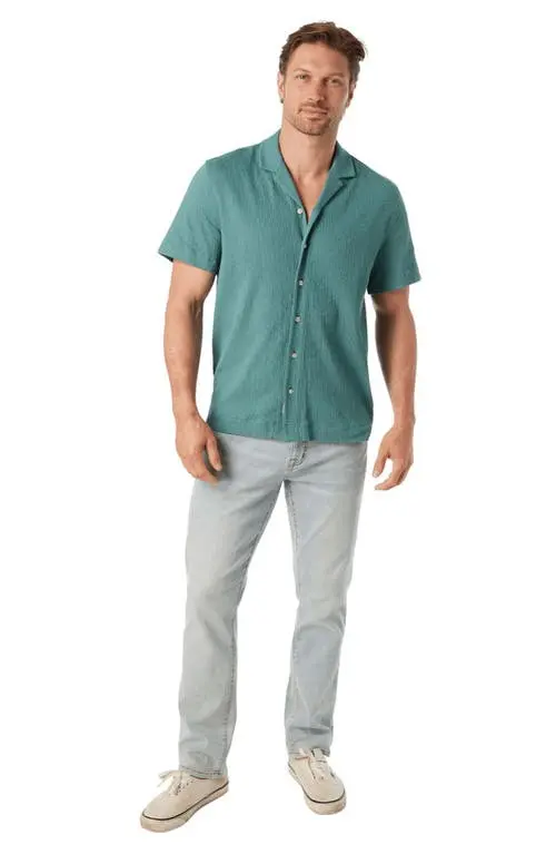 FAIR HARBOR Babylon Camp Shirt - Sea Green