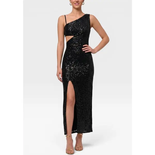 Rachel Rachel Roy Phoenix One-shoulder Maxi Gown