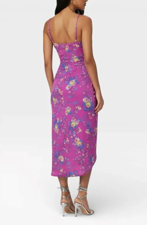 Rachel Rachel Roy Printed Wrap Midi Dress