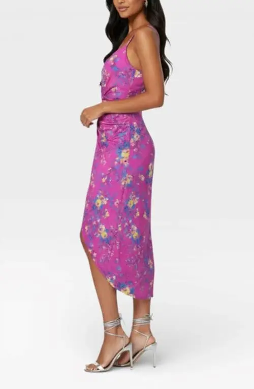 Rachel Rachel Roy Printed Wrap Midi Dress