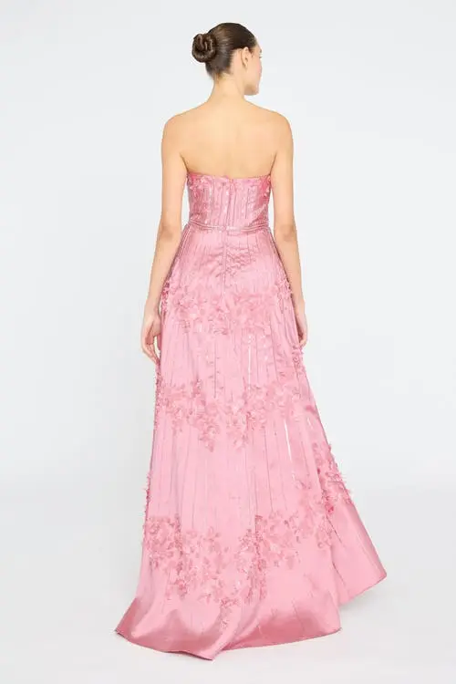 Theia Toby Beaded Gown