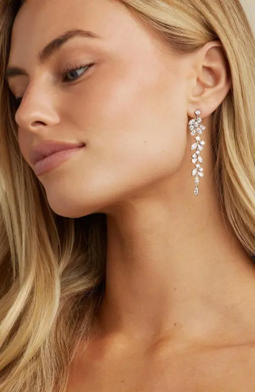 UNTAMED PETALS Trixie Crystal Drop Earrings