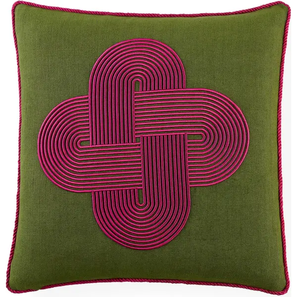 Jonathan Adler Pompidou Pillow - Olive Plus
