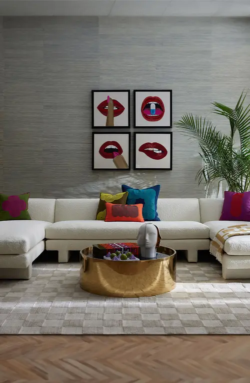 Jonathan Adler Pompidou Pillow - Olive Plus