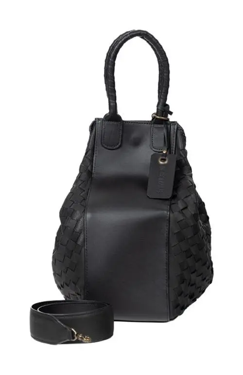DEUX MAINS All Day Leather Tote - Black