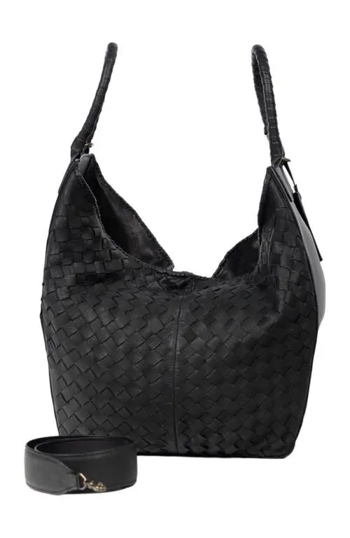DEUX MAINS All Day Leather Tote - Black