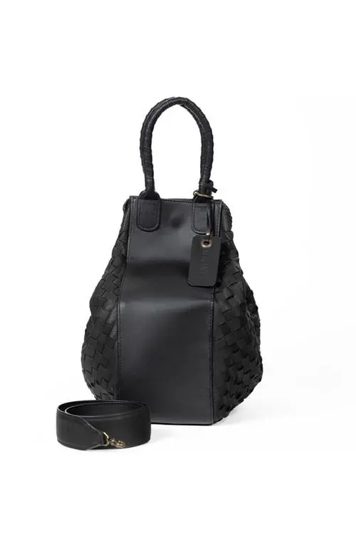 DEUX MAINS All Day Leather Tote - Black