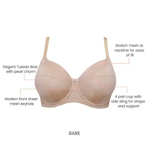 Parfait Adele Unlined Wired Bra - Bare
