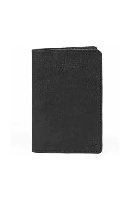 DEUX MAINS Operators Passport Cover - Black