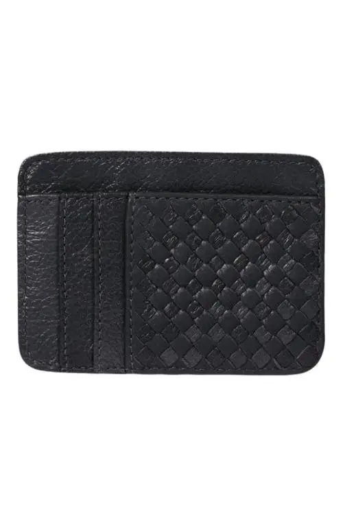 DEUX MAINS Slim Id Case - Black