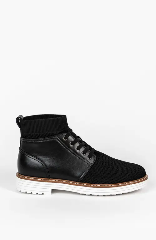 JAMES O'REGAN Ranger High Top Sneaker-boots - Black