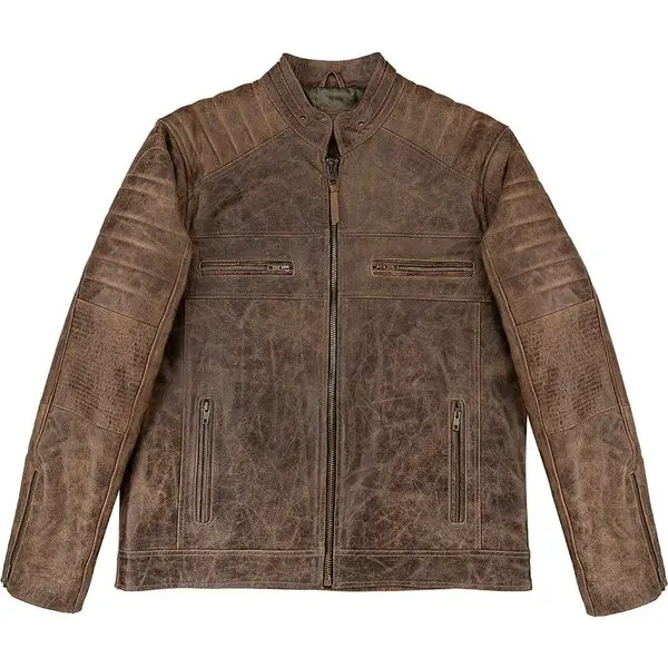 LAST WOLF Death Valley Racer Leather Jacket