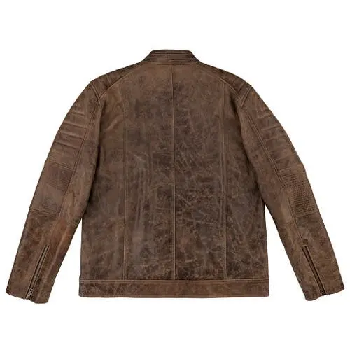 LAST WOLF Death Valley Racer Leather Jacket