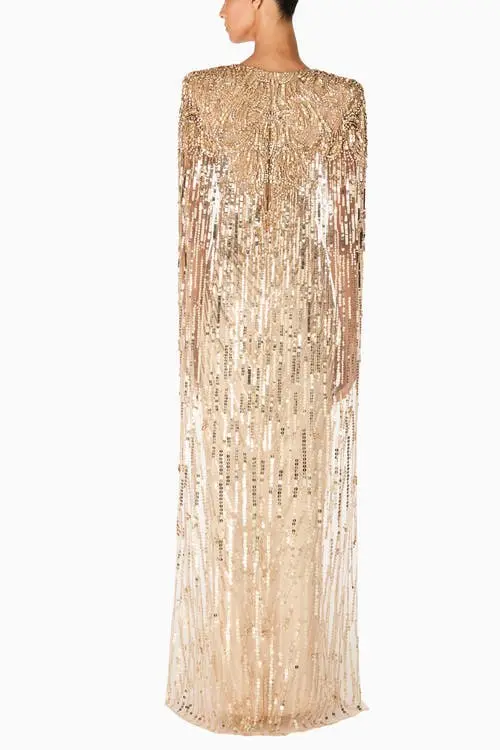 Jenny Packham Gold Rush Gown - Illusion