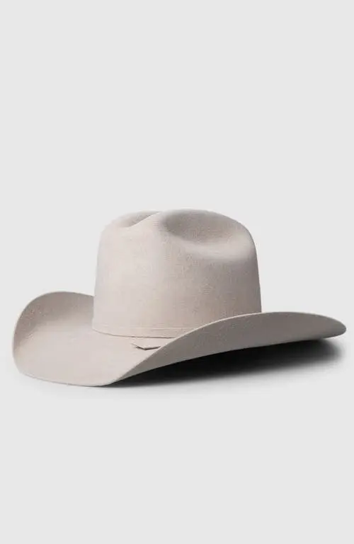 MANELA Felt Cowboy Hat - Silberbelly