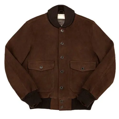 LAST WOLF Voyageurs Bomber Jacket - Hazelnut