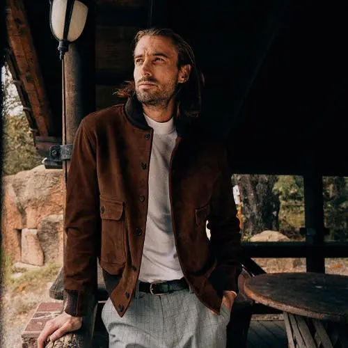 LAST WOLF Voyageurs Bomber Jacket