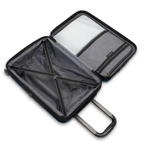 SAMSONITE Octiv Front Pocket Pro 21-inch Carry-on Spinner - Blue Denim