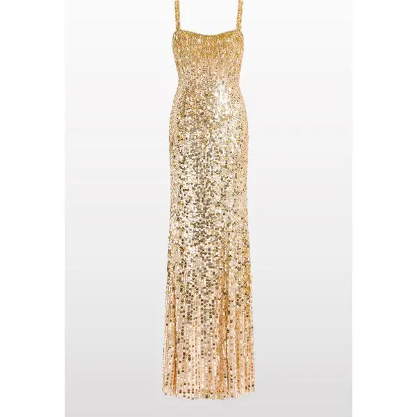 Jenny Packham Mirabeau Sequin-embellished Gown - Illusion
