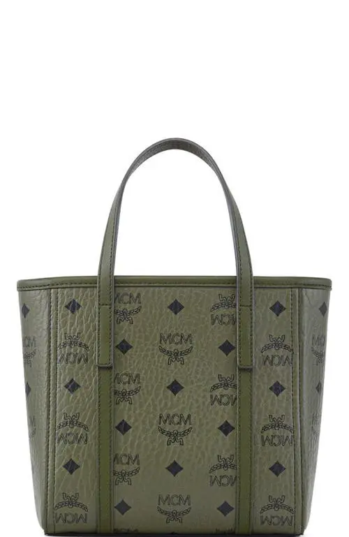 Mcm Mini Toni Top-zip Visetos Shopper