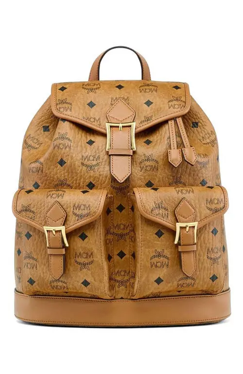 Mcm Small Aren Drawstring Backpack